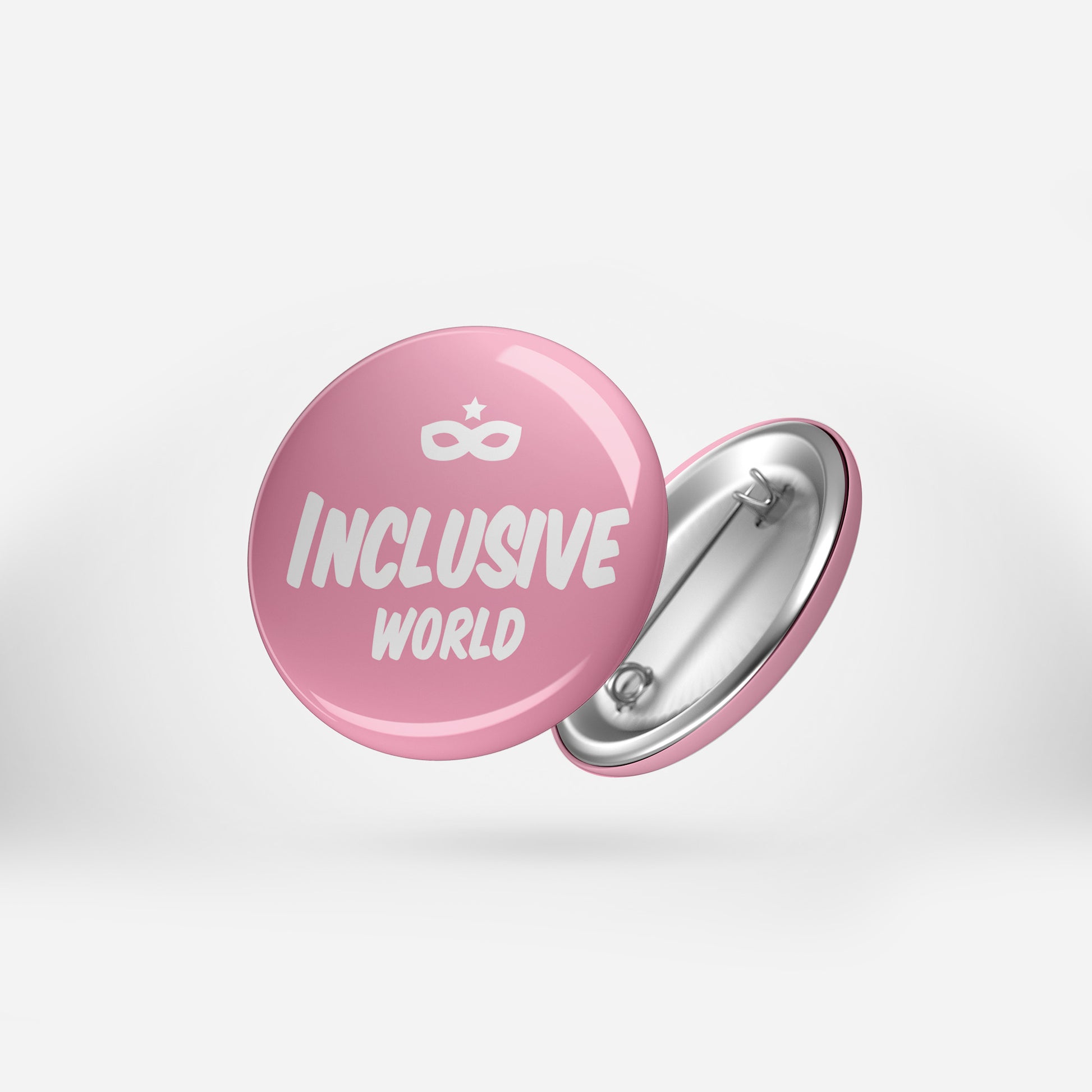 Badge INCLUSIVE WORLD - Ø 32mm – Super Spectre